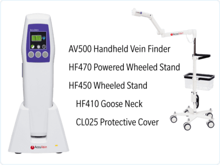 AccuVein Vein Visualization-Improves IV 1-Stick Success 3.5x